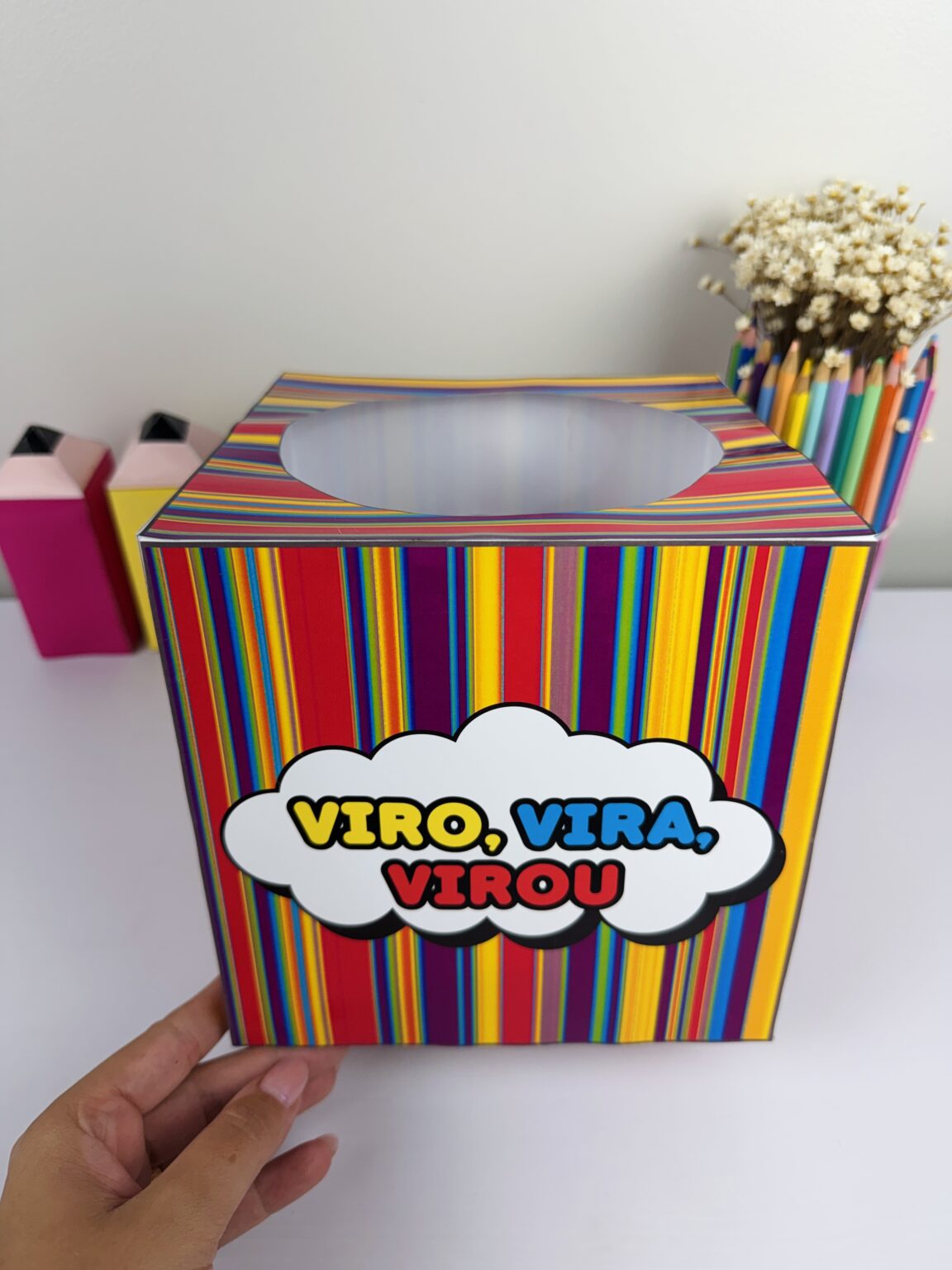Dinâmica Viro, Vira, Virou para impressão – Pensar Pedagógico ltda